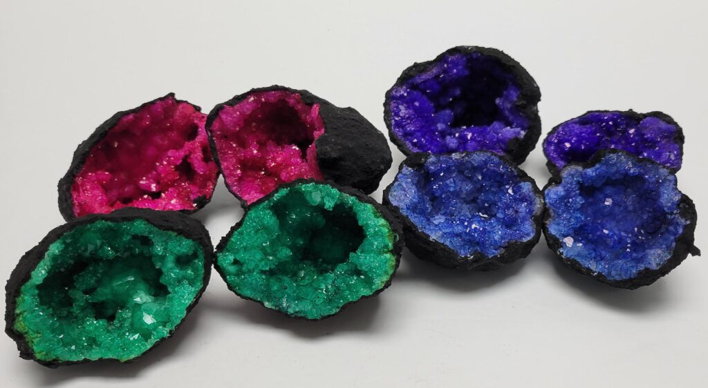 Dyed Moroccan Geodes (Black) - Pikes Peak Rock Shop