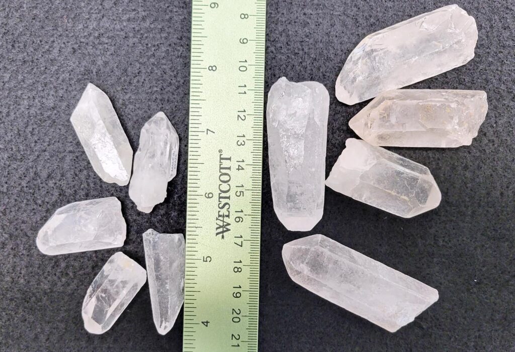 Natural Quartz Crystal Point - Pikes Peak Rock Shop