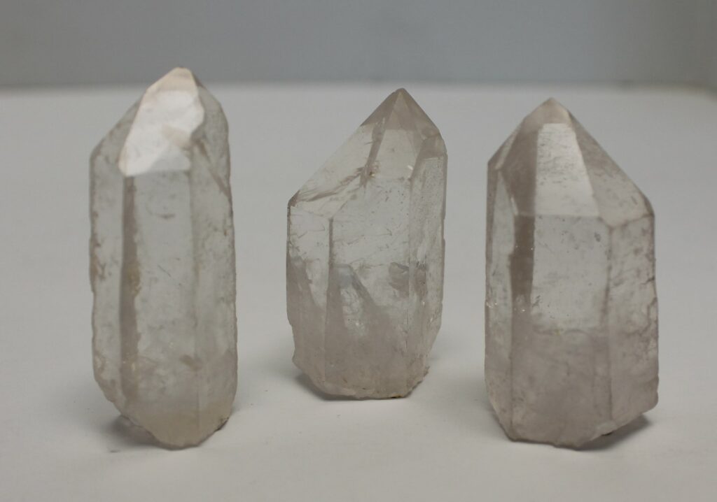 Natural Quartz Points with Cut Base - Pikes Peak Rock Shop
