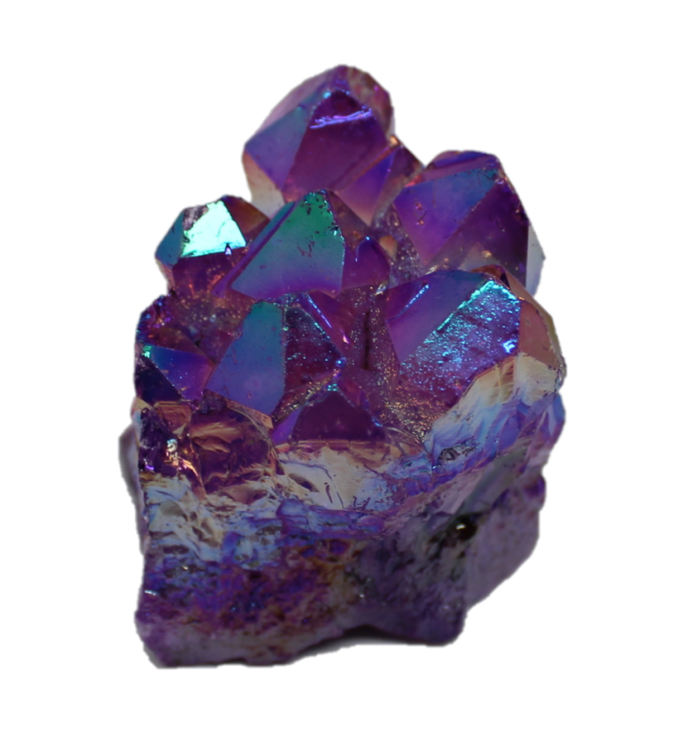 Purple Aura Quartz Clusters - Pikes Peak Rock Shop