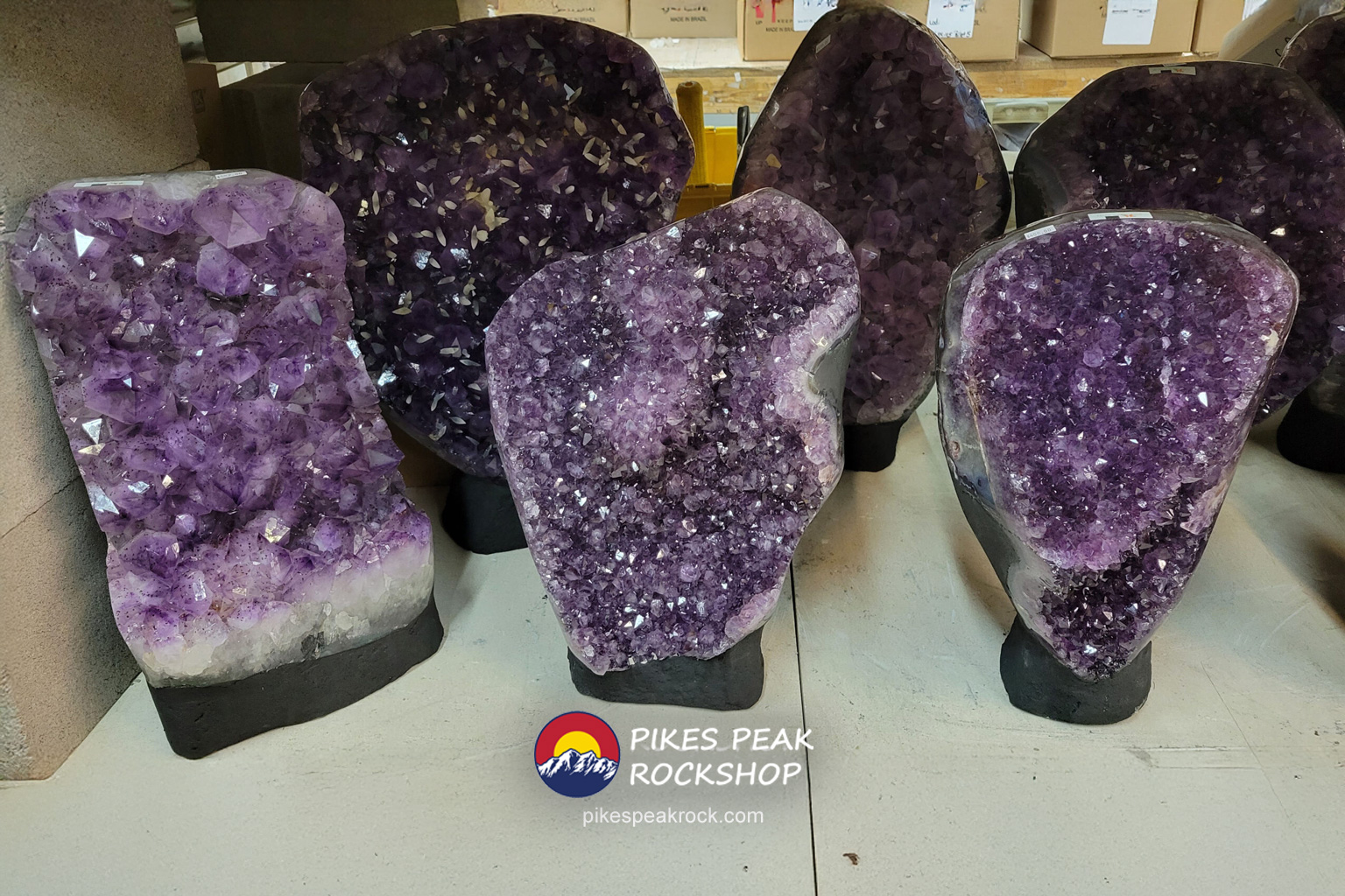 Boost Sales with Amethyst Displays! - Pikes Peak Rock Shop
