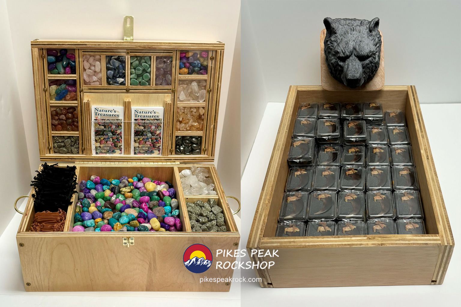 Ready-to-Go Retail Display Packages - Pikes Peak Rock Shop